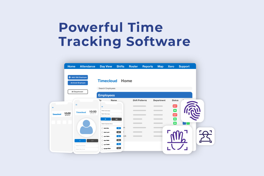 Employee Time and attendance software | Payroll Integration | Mobile App