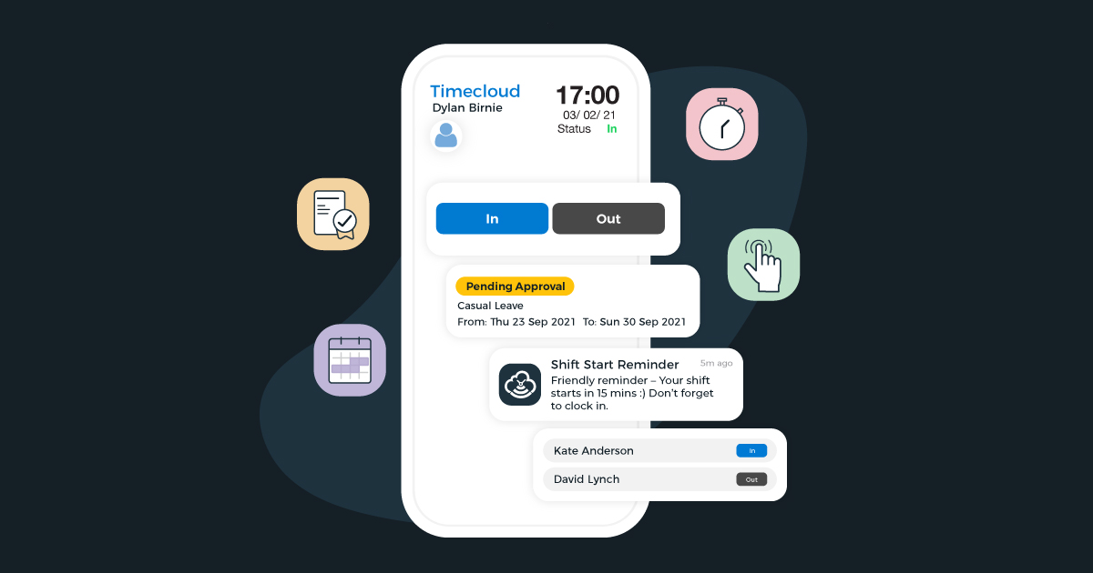Time and Attendance Mobile App | GPS clock-in clock-out